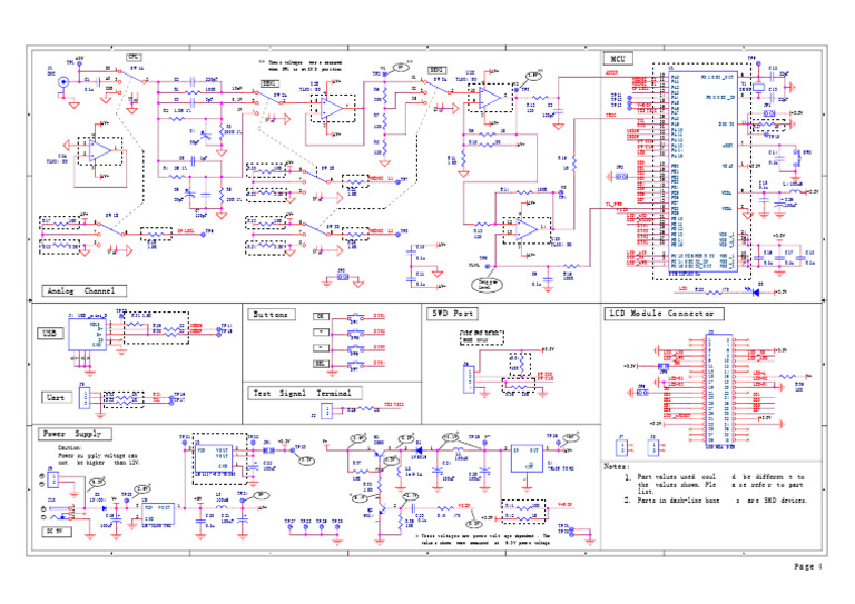 DSO138 Schematic | PDF