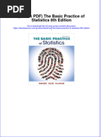 The Basic Practice of Statistics 9th Edition PDF | PDF | Statistical ...