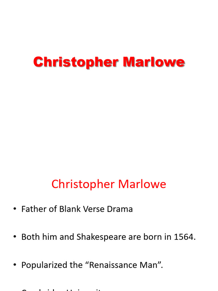 Marlowe | PDF
