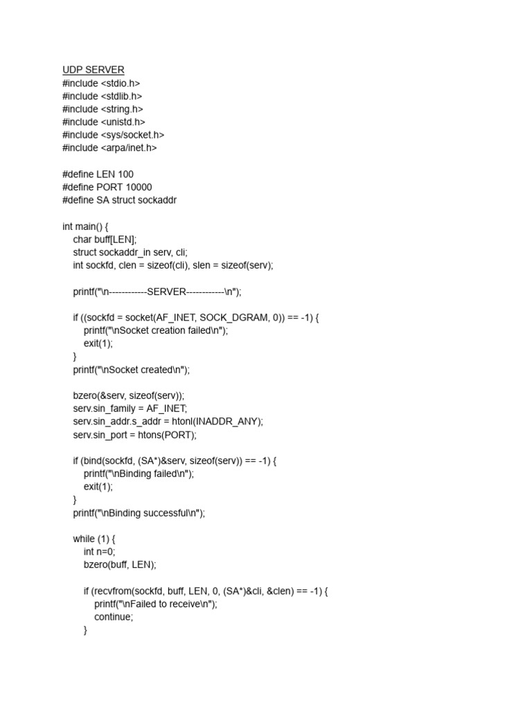 Udp Pdf Network Layer Protocols Computer Networking
