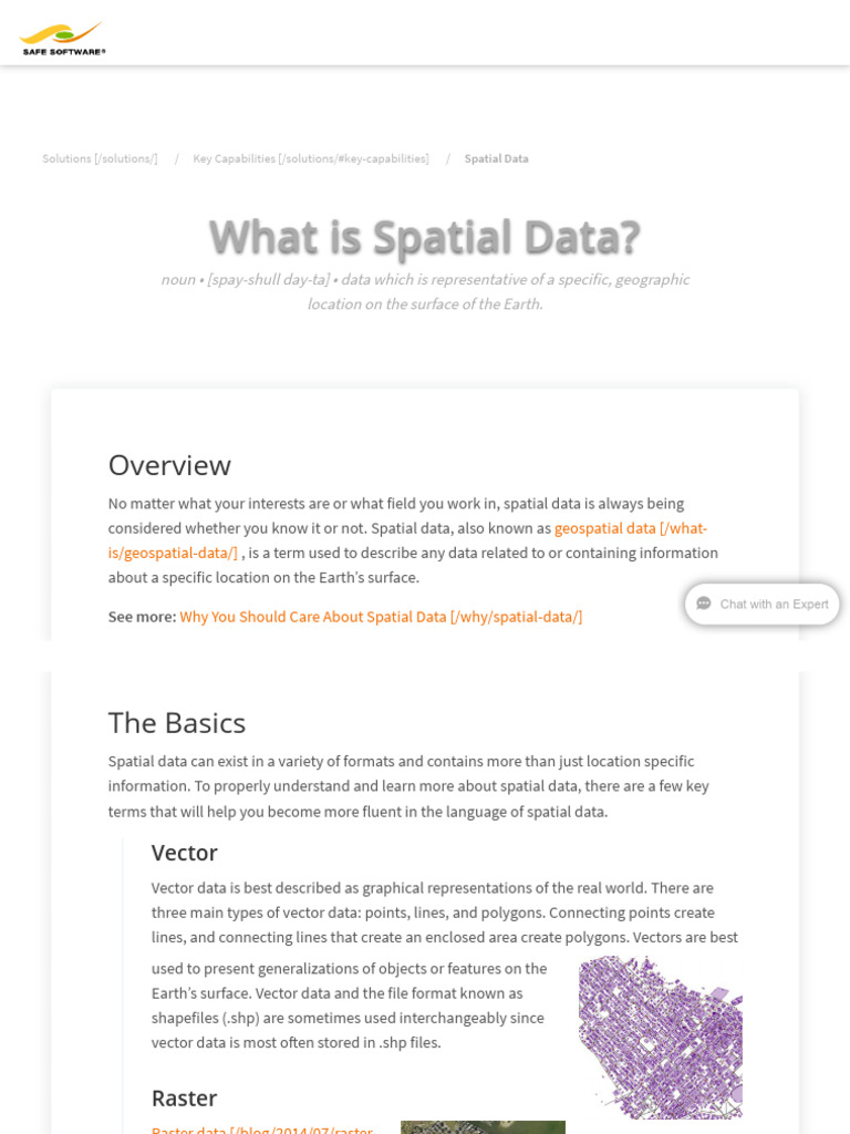 Understanding Spatial Data Basics | PDF | Geographic Information System ...