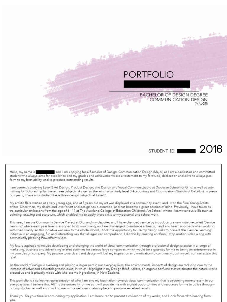 Communication-Design-Portfolio-Sample-1 | PDF | Perfume | Brand