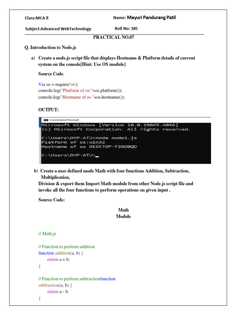 Mayuri | PDF | Command Line Interface | Software Development