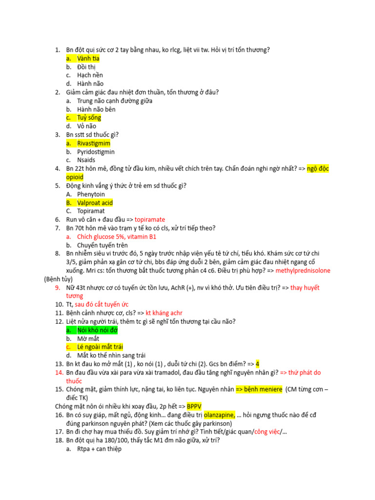 Đề Y19 Đợt 4 | PDF