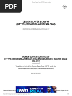 Demon Slayer Scan 184 VF Lecture en Ligne | PDF | Jeux et activités