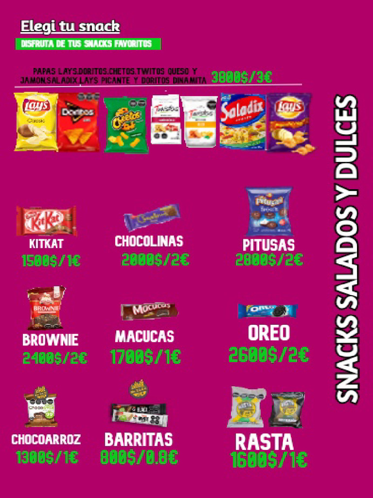 Snacks | PDF