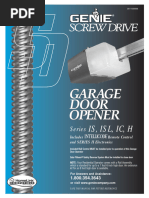 Genie 2128 Garagedooropener | PDF | Remote Control | Door