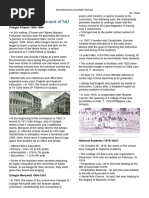 Evolution of National University History | PDF