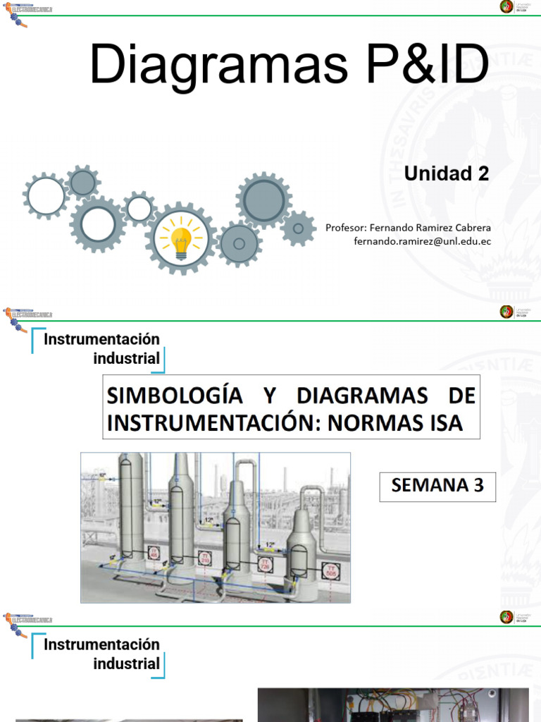 Diagramas P&ID | PDF | Destilación | Solenoide