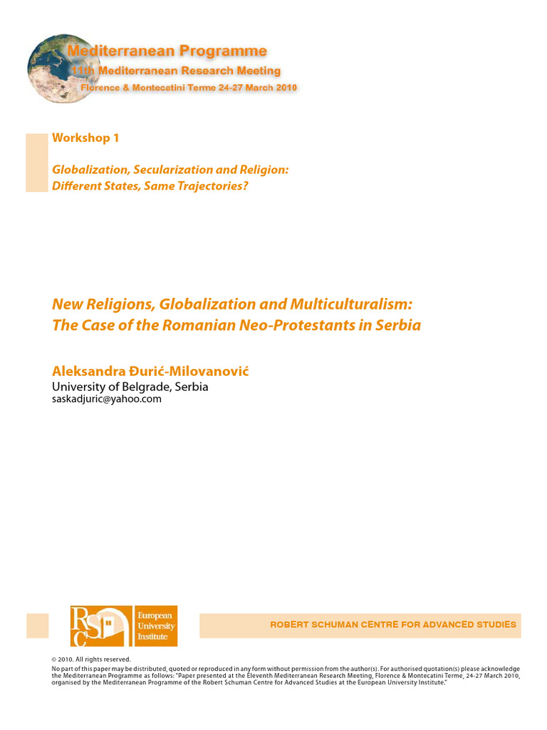 New Religions Globalization and Multicul | PDF | Multiculturalism ...