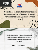 Briefer On Strategic Performance Management System (SPMS) | PDF | Economies