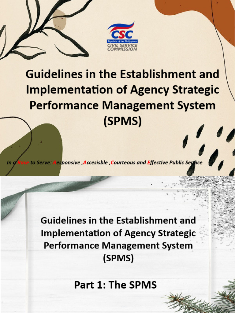 SPMS-REPORT | PDF | Performance Appraisal | Evaluation