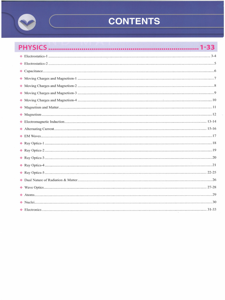 2) Mind Map Physics (XII) MPC & NEET | PDF