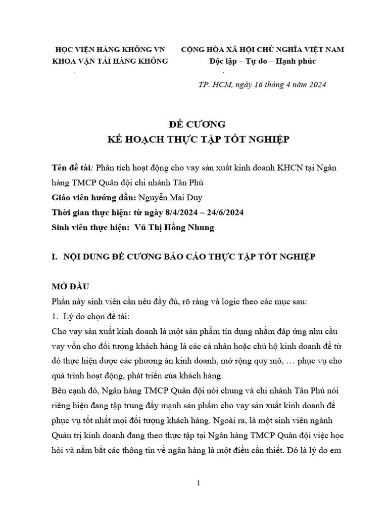 De Cuong KH TTTN - H NG Nhung | PDF