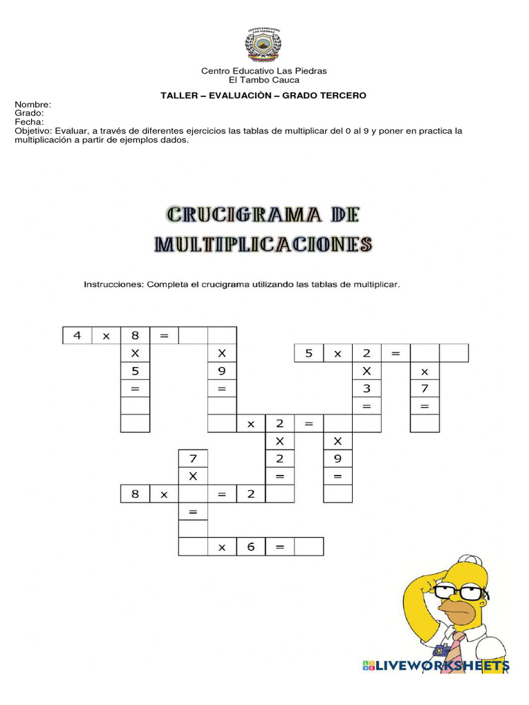 Multiplicaciòn y Divisiòn | PDF