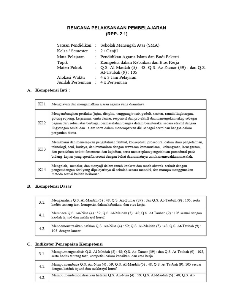 BERLOMBA DALAM KEBAIKAN P Imam Ghozali | PDF