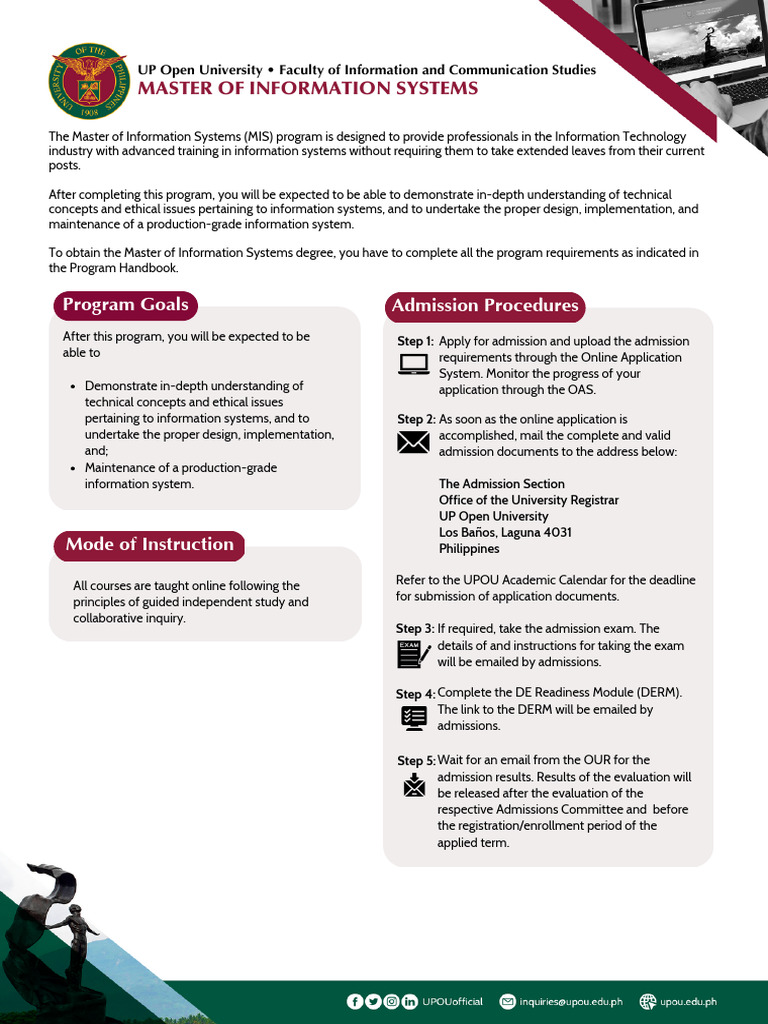 Master of Information Systems | PDF | Computers