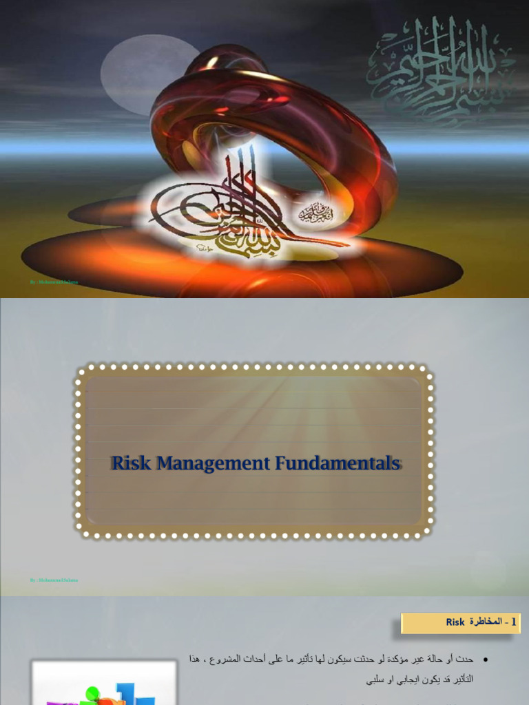 6-4 Risk Management Fundamentals & Practical Guide | PDF 6-4 Risk Management Fundamentals & Practical Guide | PDF