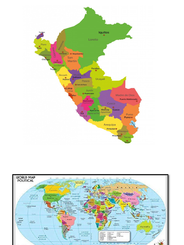 Ccss - Mapa Del Perú | PDF