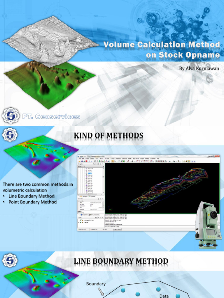 Volume Calculation Method in Coal Stock | PDF | Volume
