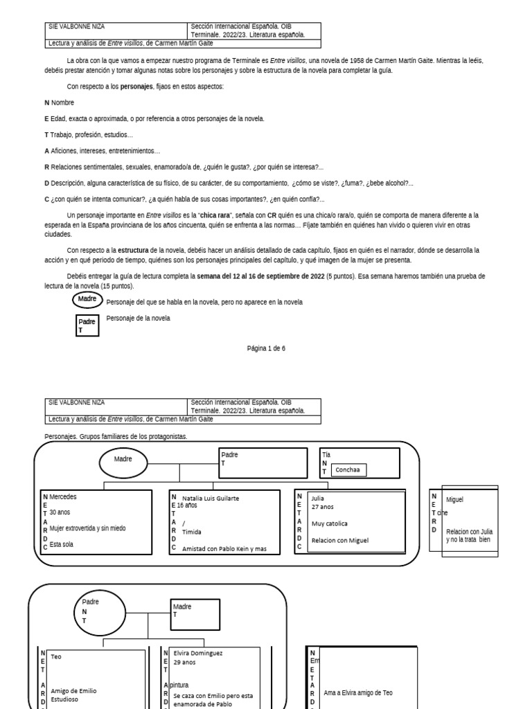 EV - Guía de Lectura - 22 - 23 | PDF