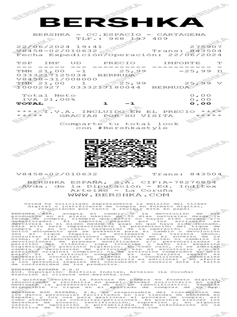 Ticket de Compra | PDF