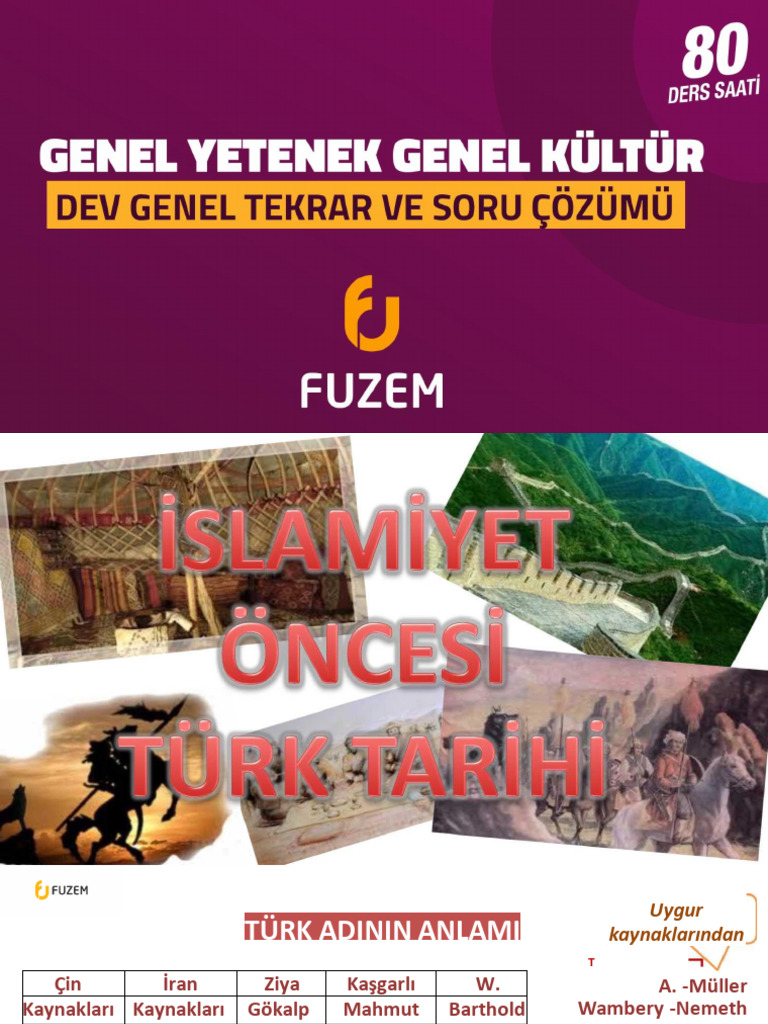 Islamiyet Öncesi Türk Devletleri | PDF