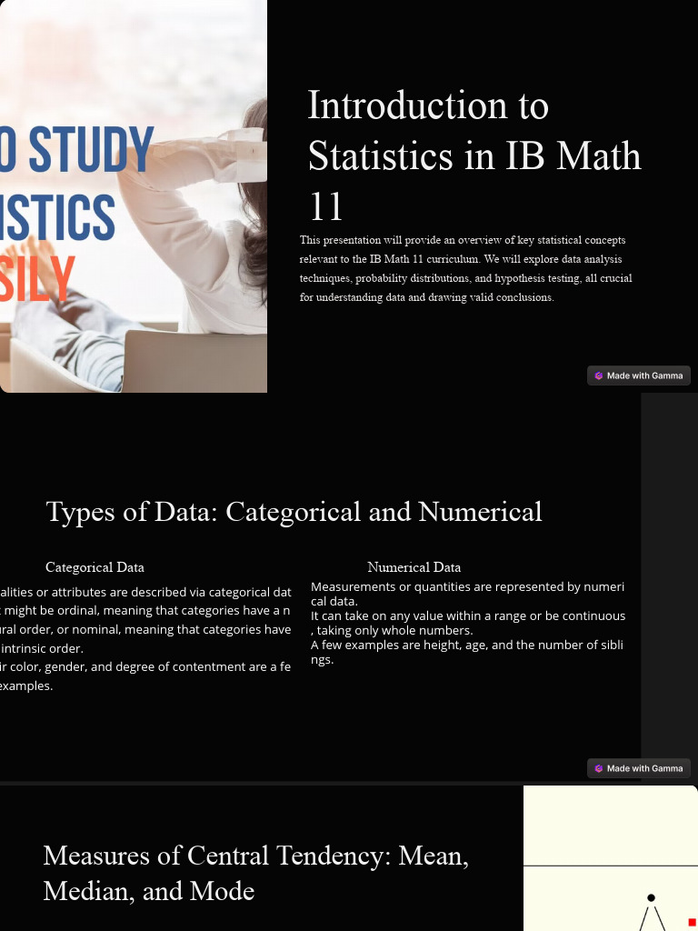 Introduction To Statistics in IB Math 11 | PDF | Regression Analysis | P Value