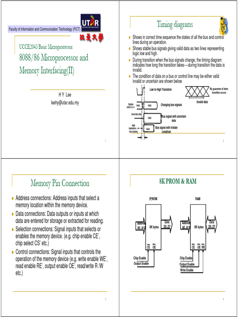 Lecture 4 - Memory Interface II | PDF | Central Processing Unit | Random Access Memory