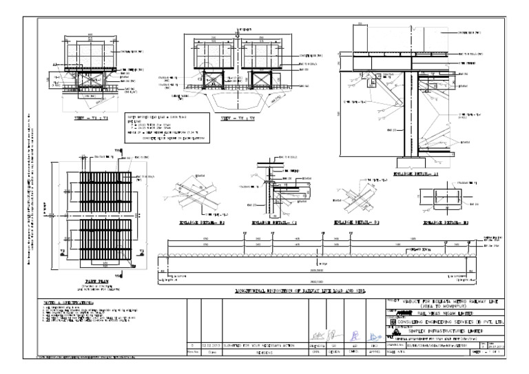 GENERAL ARRANGEMENT FOR SPAN LOAD TEST (28m&31m) | PDF