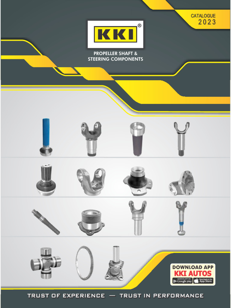 Kki Catalogue 2023 | PDF | Axle | Mobile App