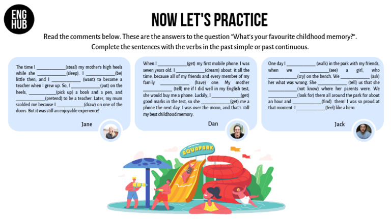 B1-B2 What Is Your Earliest Childhood Memory SV-9 | PDF