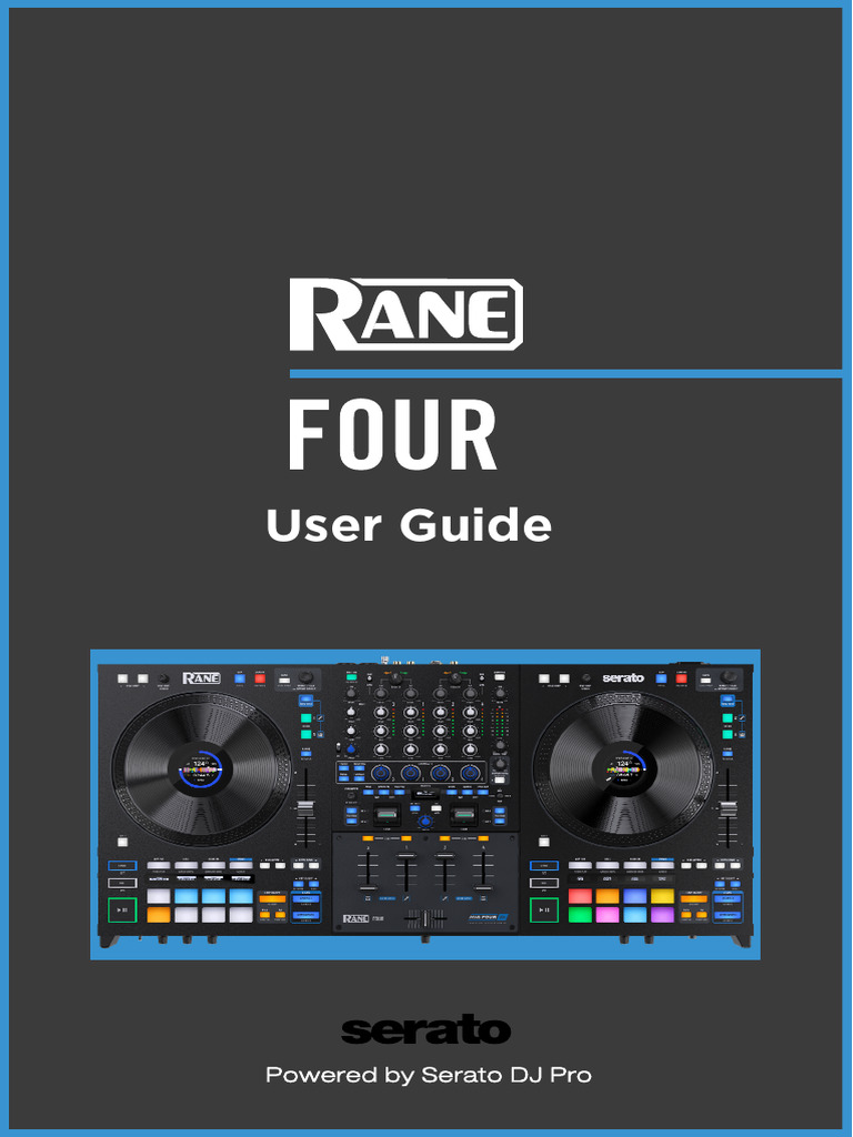FOUR - User Guide - V1.0 | PDF | Equalization (Audio) | Disc Jockey