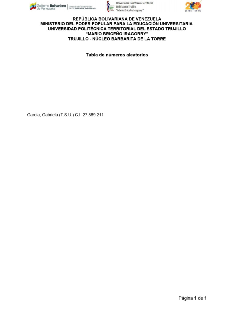 F de Fisher, muestreo simple aleatorio | PDF