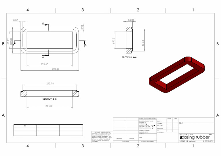 Rubber Casing 084344 | PDF