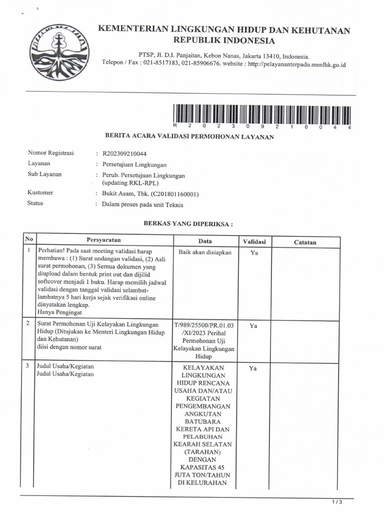 Rincian Teknis TPS LB3 Peltar | PDF