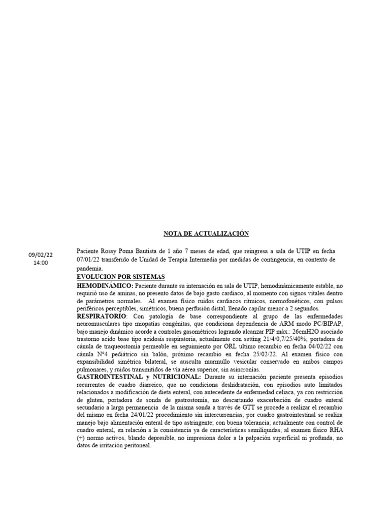NOTA DE TRANSFERENCIA Y RECEPCION A UTINP ROSSY | PDF | Causas de la ...