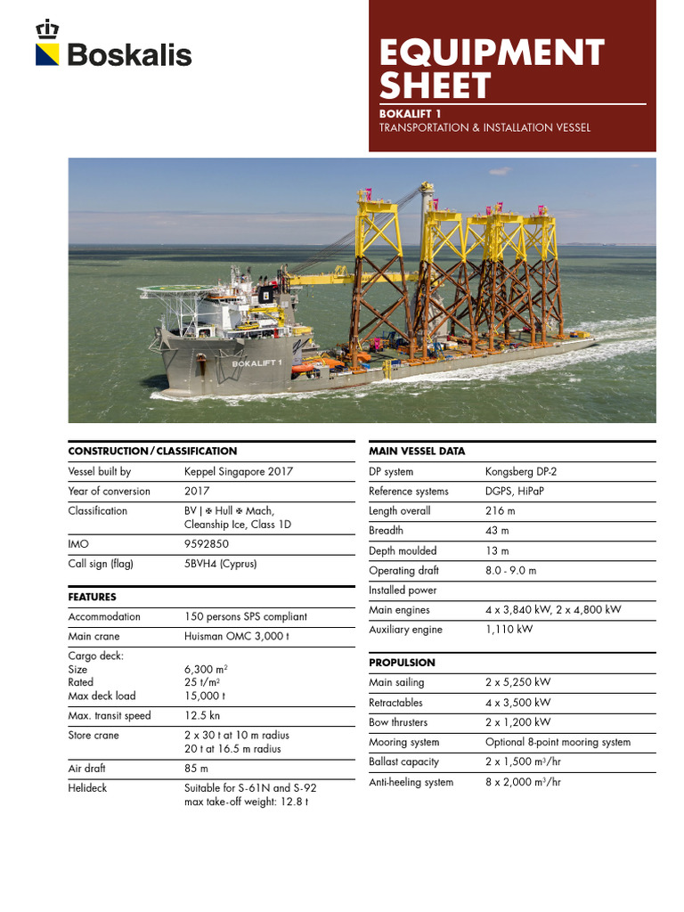 Bokalift-1 | PDF | Ships | Shipping