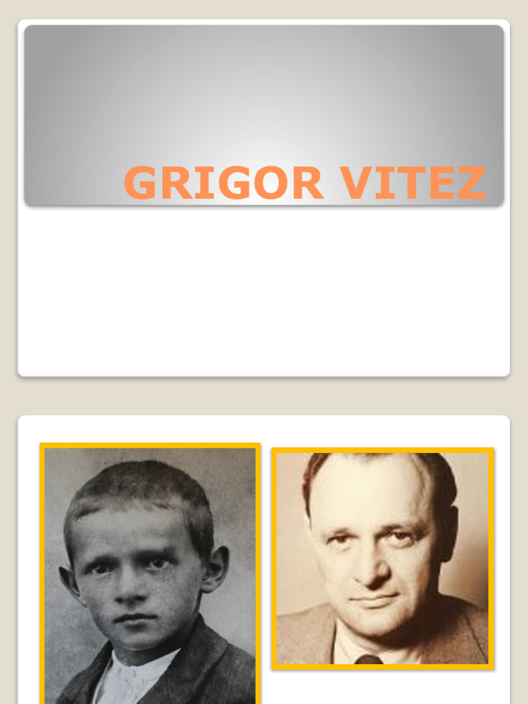 Grigor Vitez | PDF