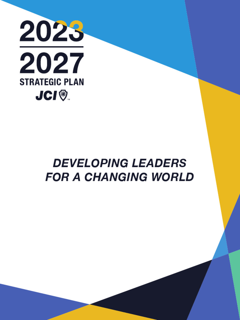 JCI 2023-2027 Leadership Development Plan | PDF | Leadership | Brand