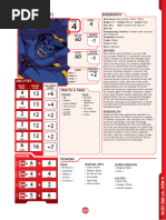 Marvel Multiverse Character Sheet - Fillable | PDF | Spider Man ...