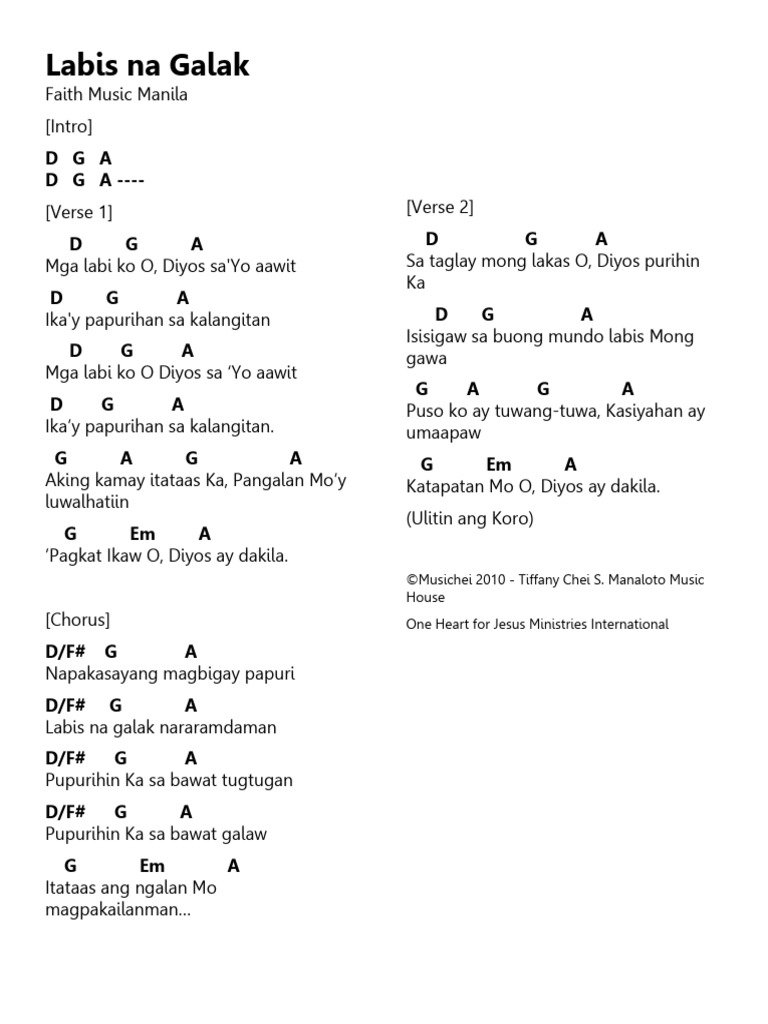 Labis Na Galak | PDF