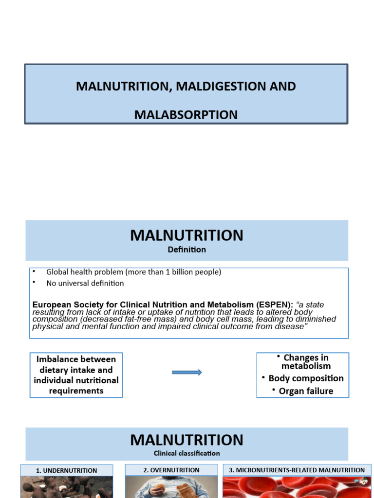 Schiepatti Malnutrition and Malabsorption Harvey | PDF | Malnutrition ...