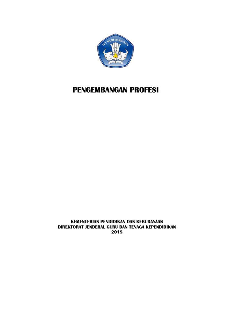 Modul Pengembangan Profesi Pengawas Sekolah | PDF