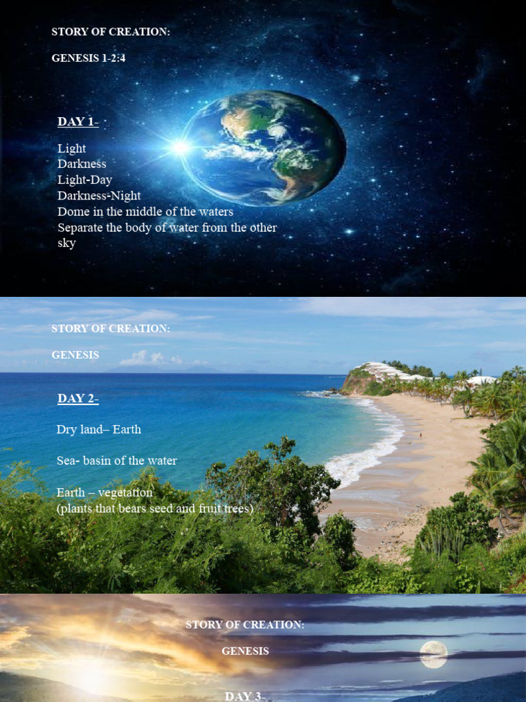 Witness Science Day 3 | PDF | Genesis Creation Narrative | Religious ...