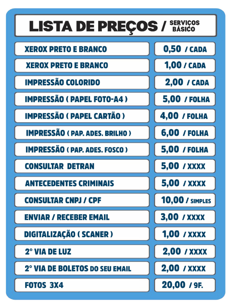 Modelo De Tabela Excelmodelo De Tabela E