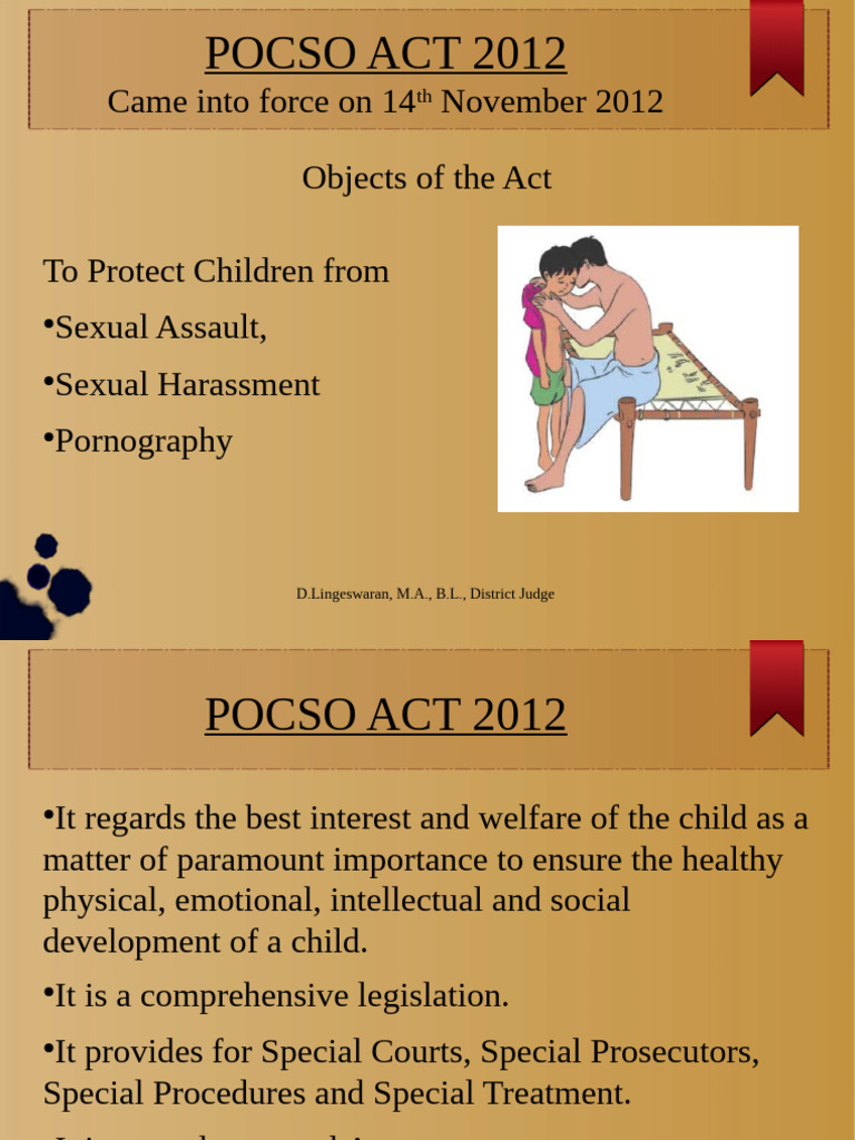 Posco | PDF | Assault | Sexual Assault