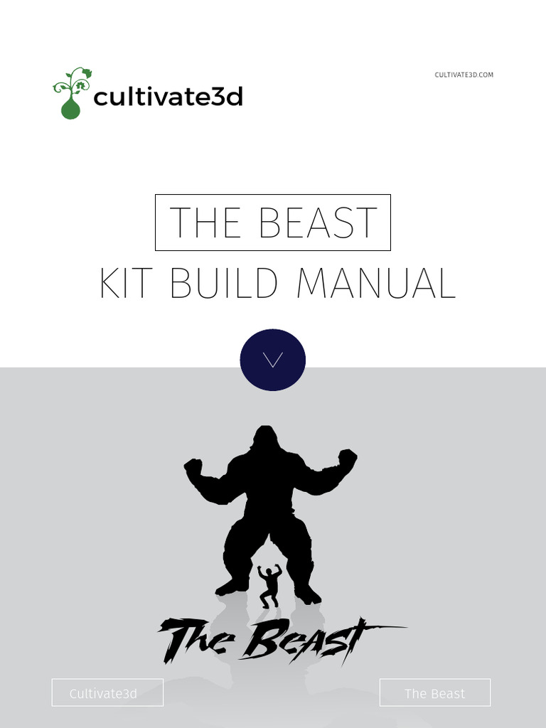 Beast Manual v1.2 HQ A | PDF | 3 D Printing | Printer (Computing)