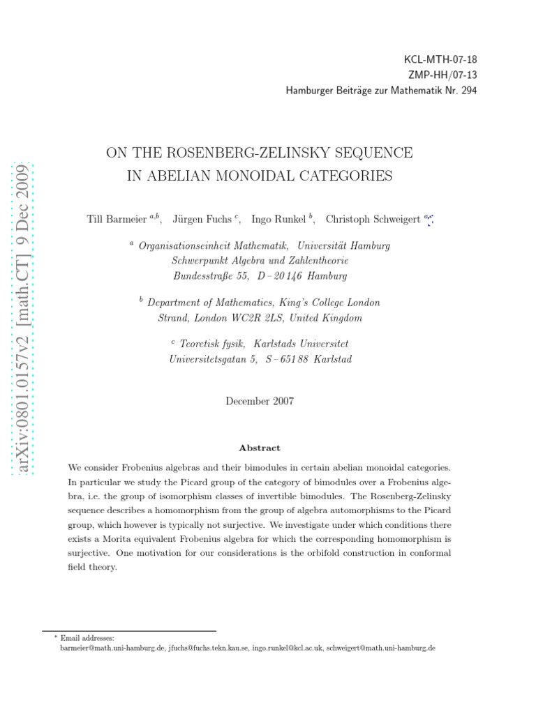 Till Barmeier, Jurgen Fuchs, Ingo Runkel and Christoph Schweigert - On ...