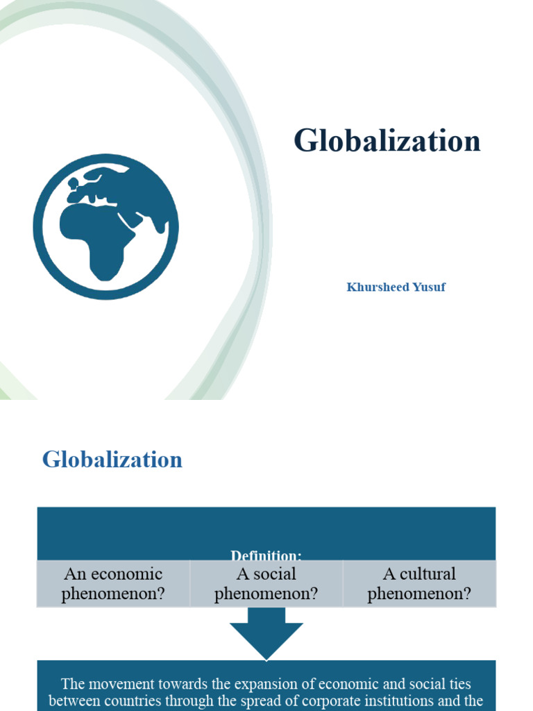Globalization | PDF | Globalization | Market (Economics)